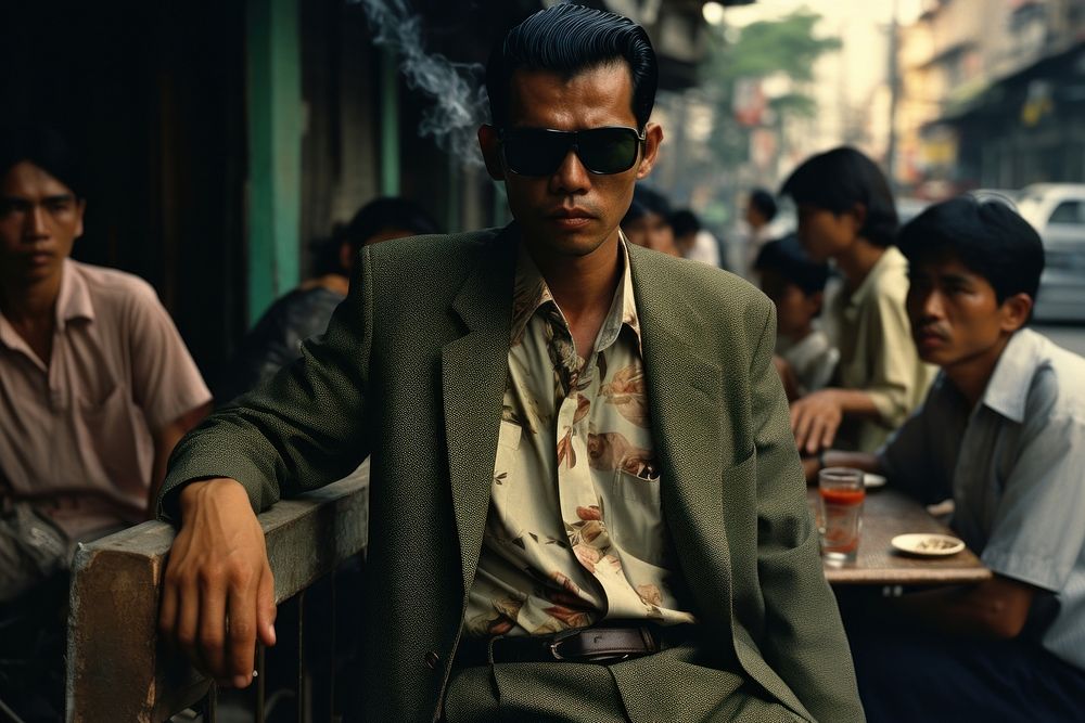 Gangster smoking adult men. | Free Photo - rawpixel