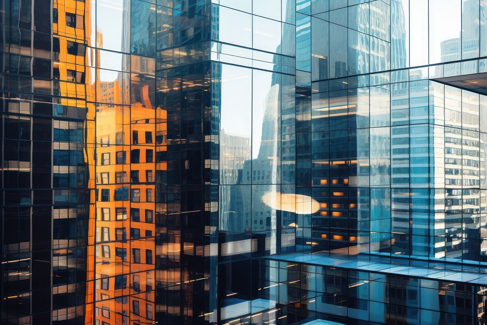 Layers office buildings architecture metropolis | Premium Photo - rawpixel