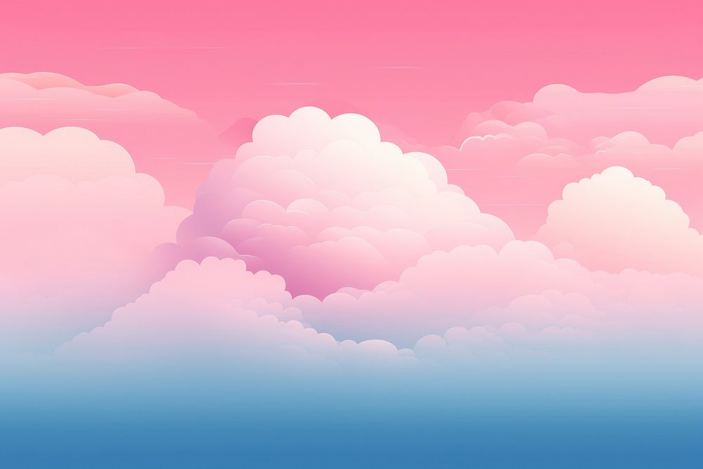 Gradient cloud sky backgrounds. | Free Photo Illustration - rawpixel