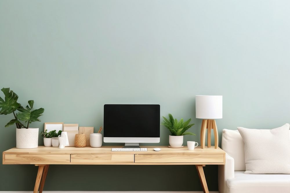 Home interior living room computer | Premium Photo - rawpixel