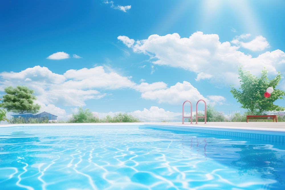 Swimming pool summer outdoors nature. | Premium Photo - rawpixel