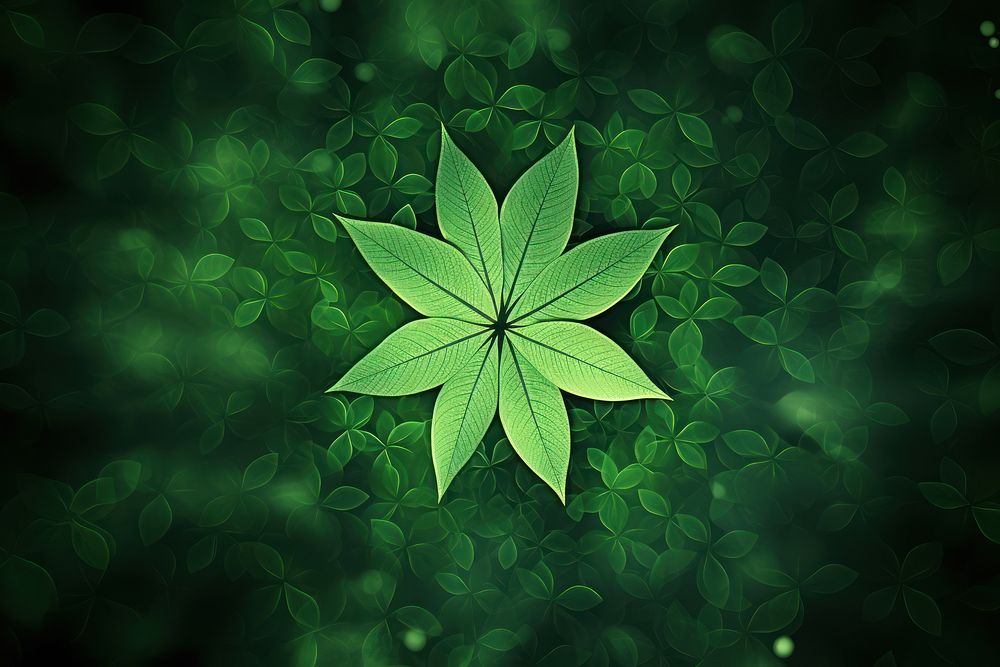 Green clover theme abstract background | Free Photo Illustration - rawpixel