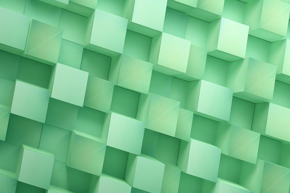 Pastel green abstract cubic background | Free Photo - rawpixel