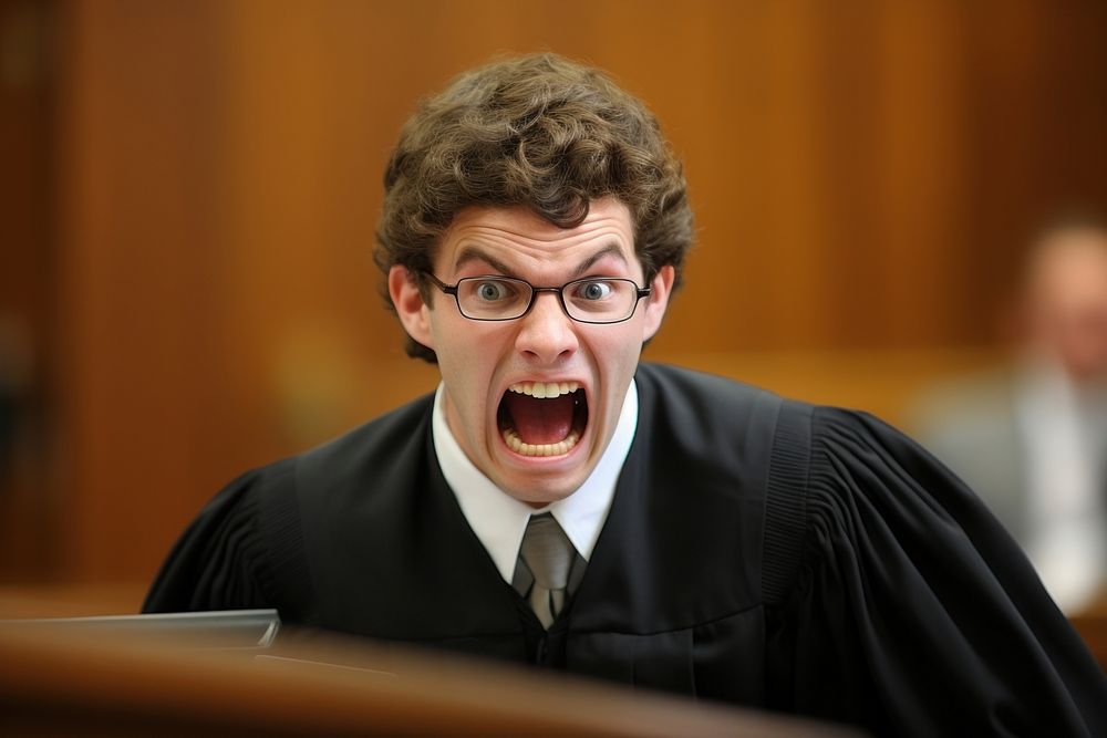 Lawyer face expression shouting glasses | Premium Photo - rawpixel
