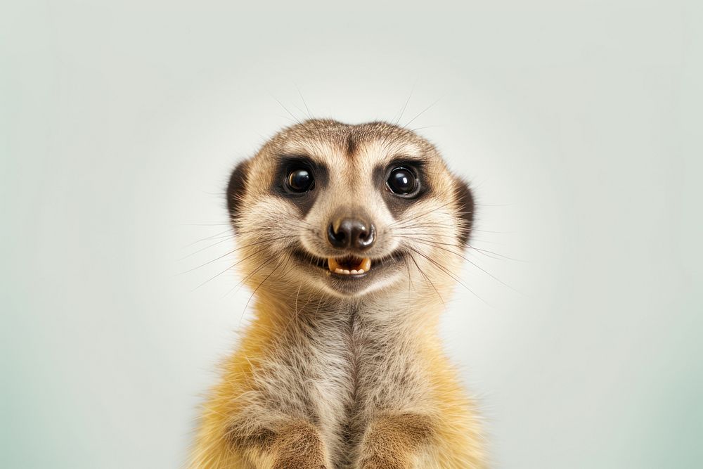Smiling meerkat wildlife animal mammal. | Premium Photo - rawpixel