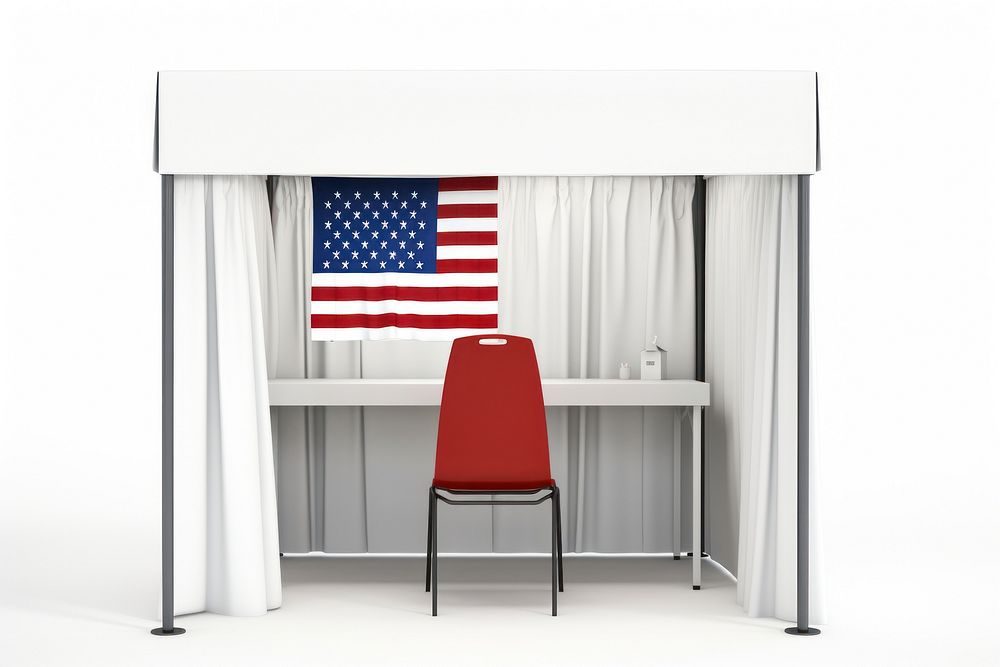 Election booth furniture chair table. | Premium Photo - rawpixel