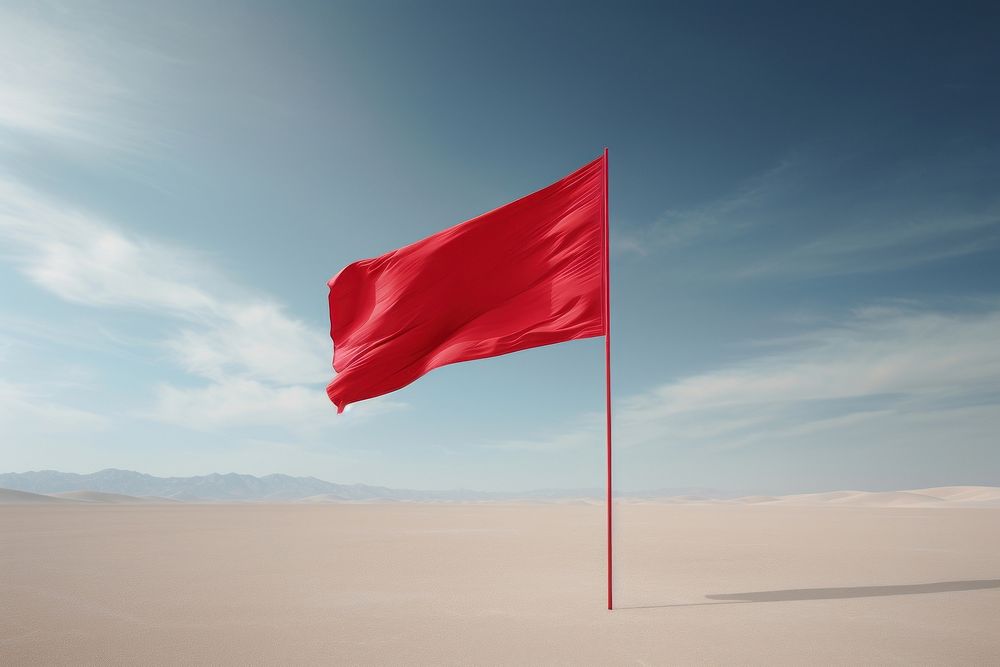 Red flag day patriotism landscape. | Free Photo - rawpixel