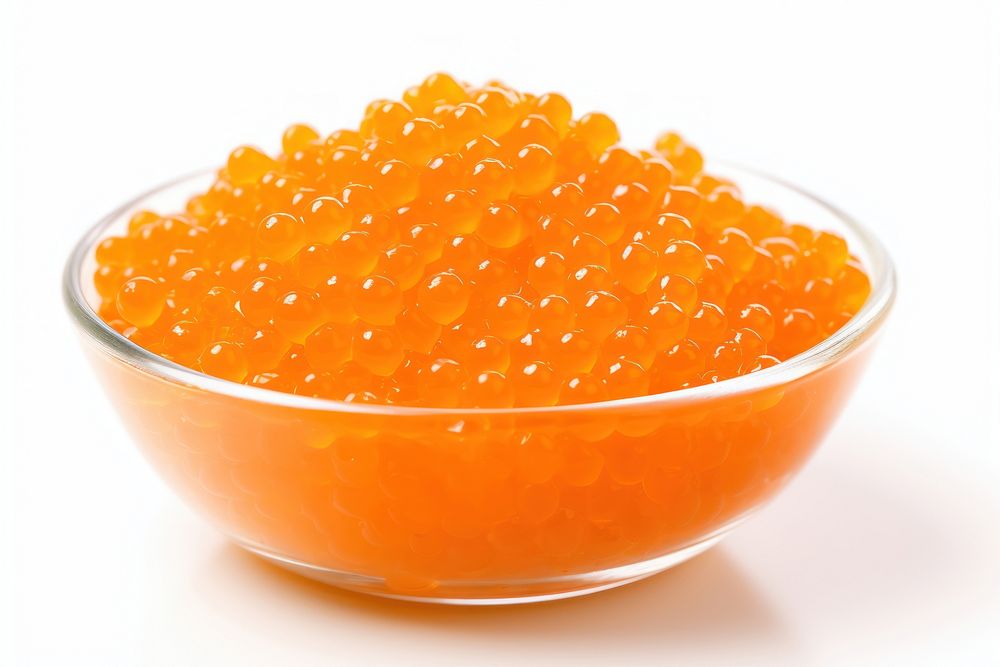 Orange caviar fruit food white | Free Photo - rawpixel