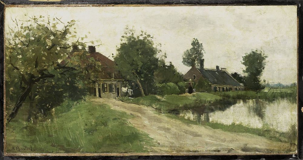Breukelen Vecht (c. 1870 - | Free Photo Illustration - rawpixel