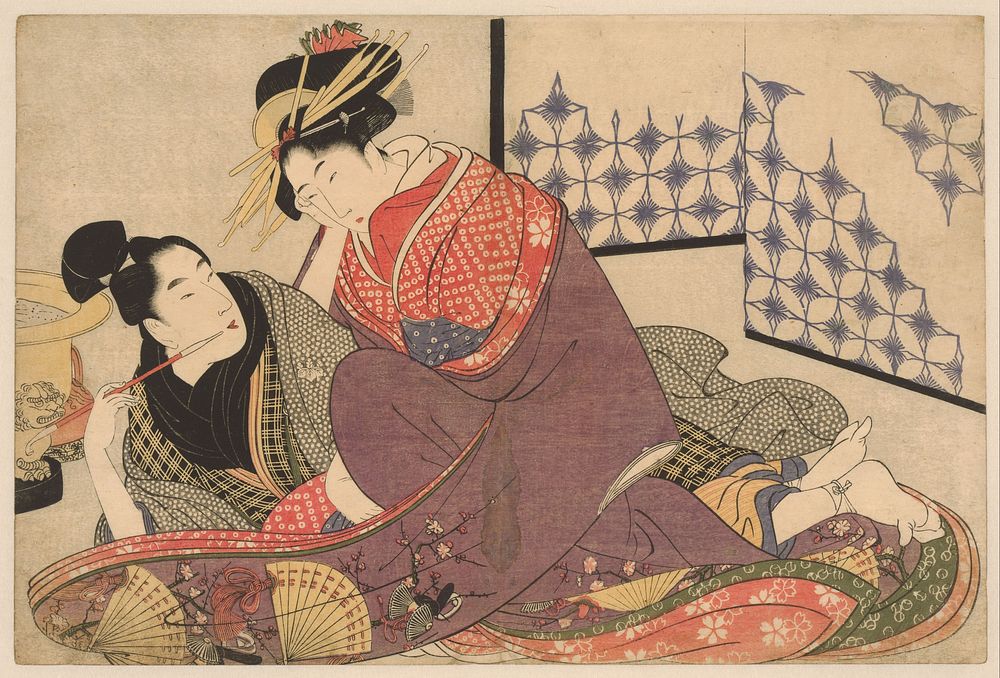 Kitagawa Utamaro 1806 Paper Images | Free Photos, PNG Stickers ...