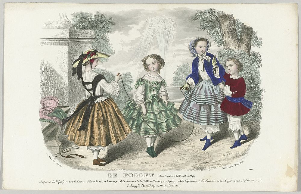 Le Follet, 1853, No. 1836 | Free Photo Illustration - rawpixel