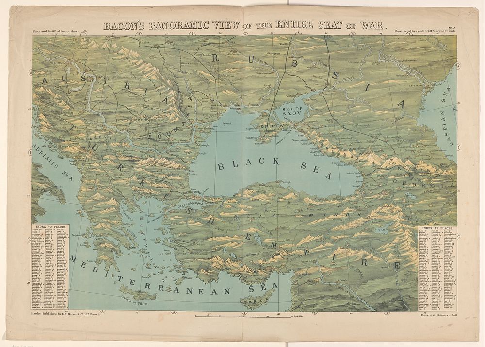 Kaart van Griekenland en Klein-Azië | Free Photo Illustration - rawpixel