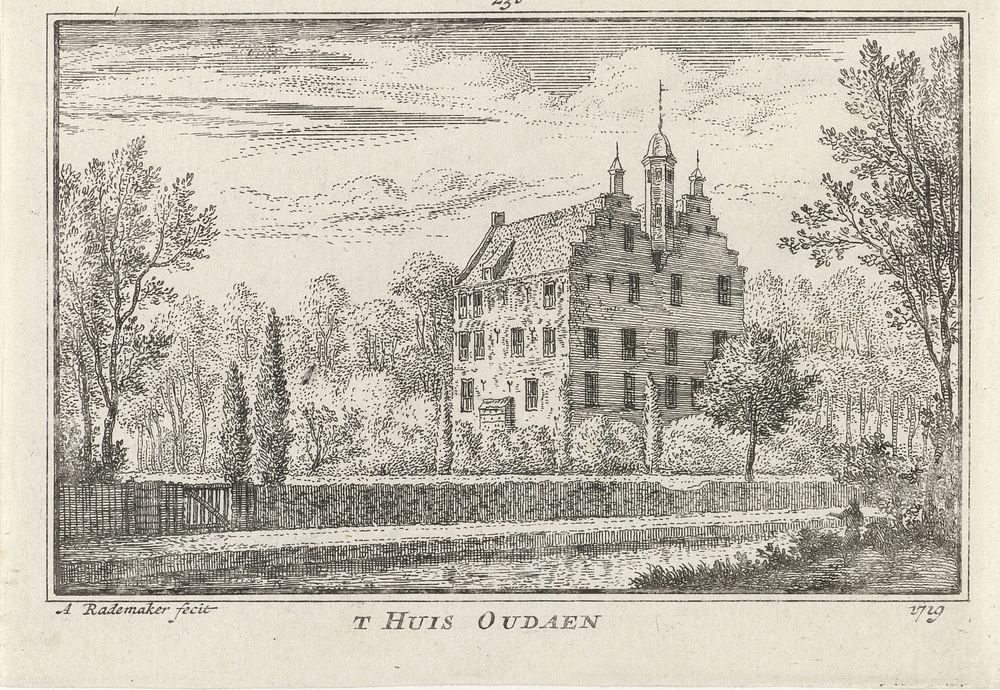 Huis Oudaen (1727 - 1733) | Free Photo Illustration - rawpixel