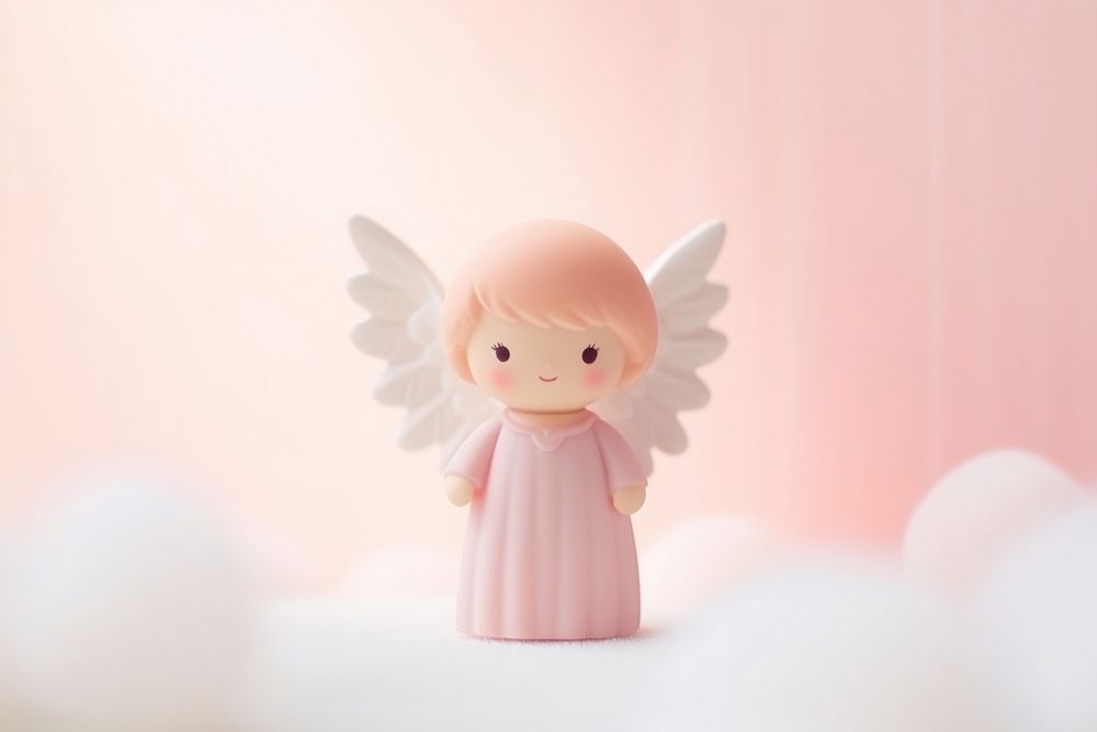Angel figurine cute doll. AI | Free Photo Illustration - rawpixel