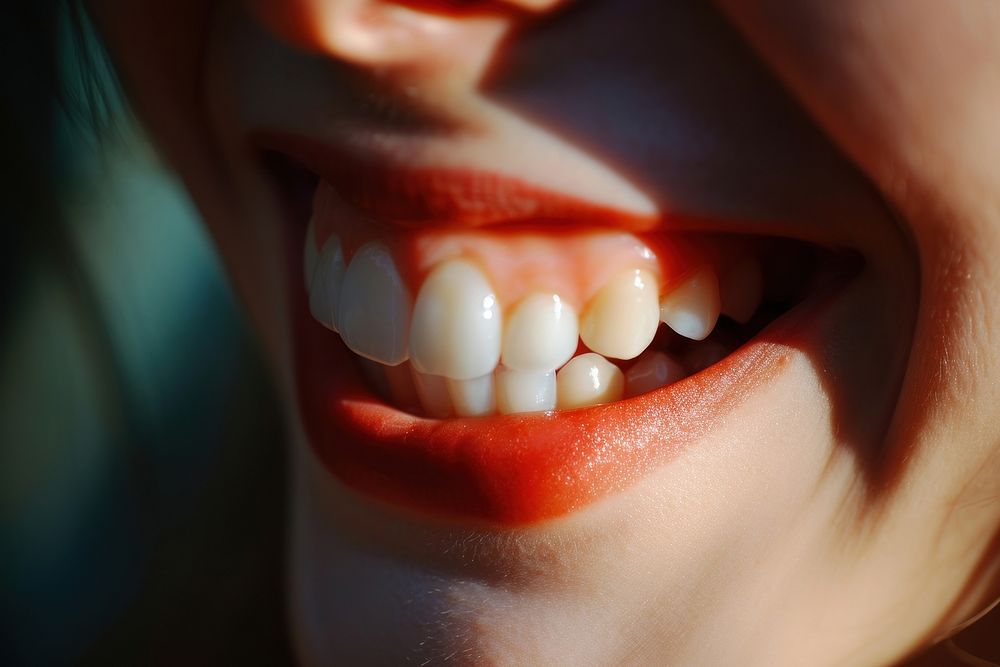 Woman smiling teeth smile medication. | Premium Photo - rawpixel