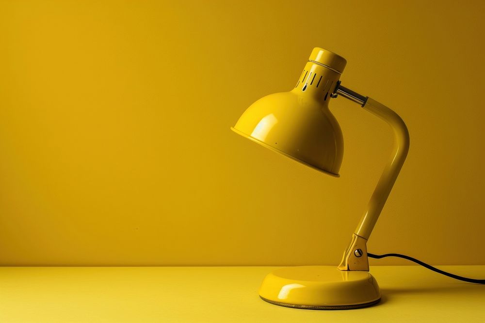Yellow lamp yellow background illuminated | Free Photo - rawpixel