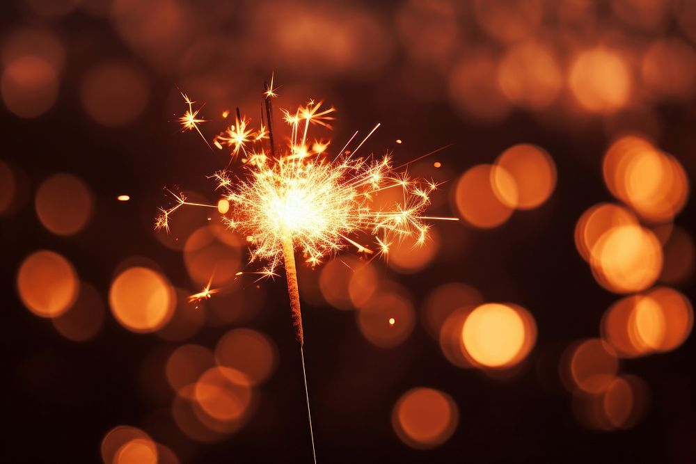 Sparkler light fireworks outdoors. AI | Premium Photo - rawpixel