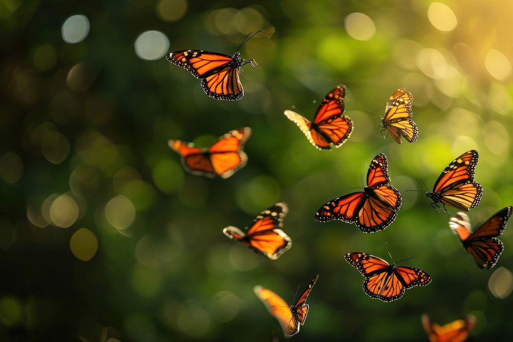 Group butterfly animal insect flying. | Free Photo - rawpixel