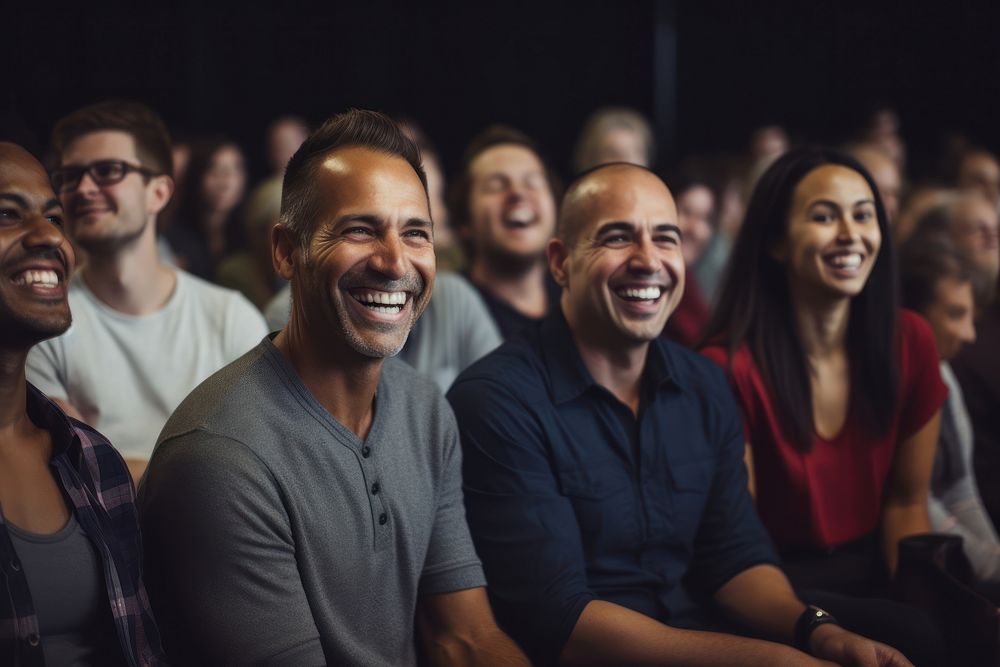 Audience performance laughing smiling. | Free Photo - rawpixel