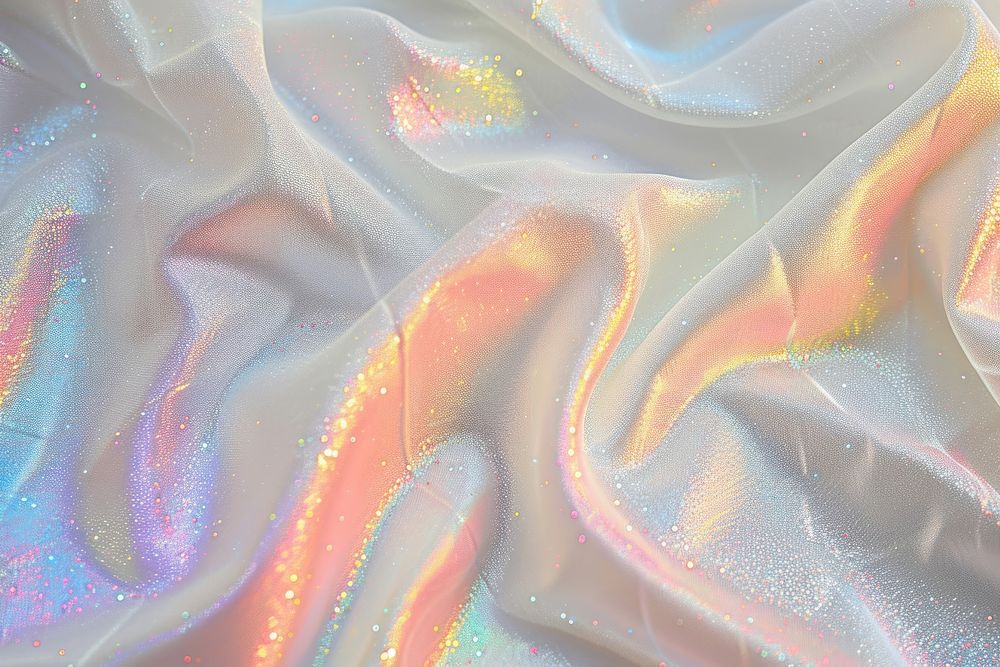 Holographic white fabric texture backgrounds | Free Photo - rawpixel