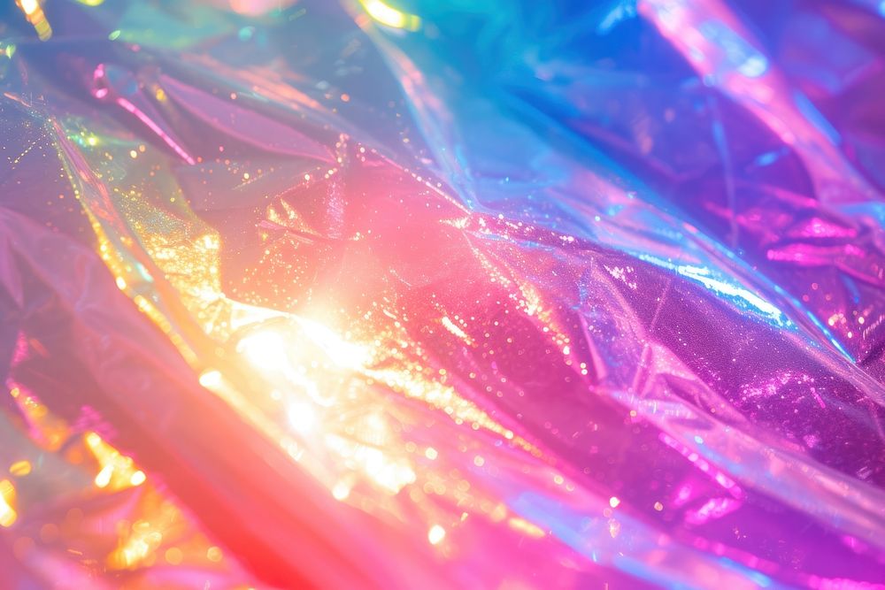 Holographic plastic wrap background backgrounds | Premium Photo - rawpixel