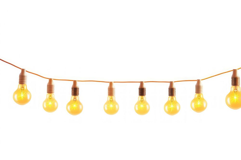 Light bulb lightbulb white background | Premium Photo Illustration ...