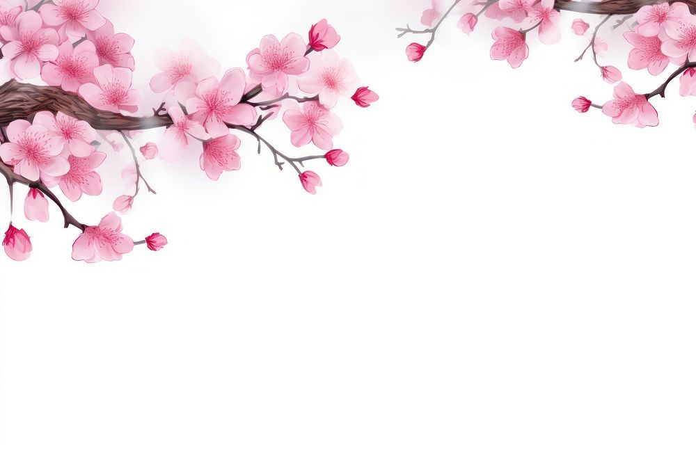 Sakura backgrounds blossom flower | Free Photo Illustration - rawpixel