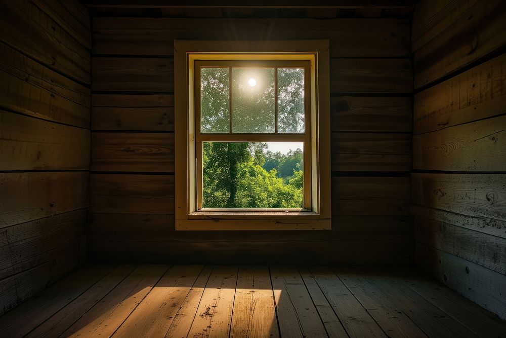 Window see moon phase hardwood | Free Photo - rawpixel