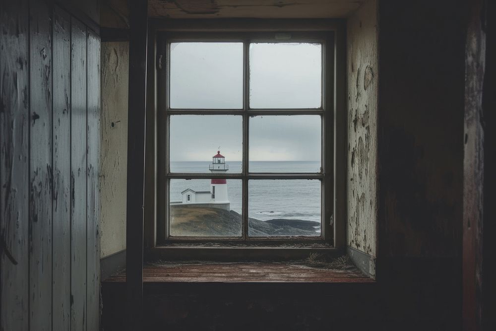 Window see lighthouse architecture transparent | Free Photo - rawpixel
