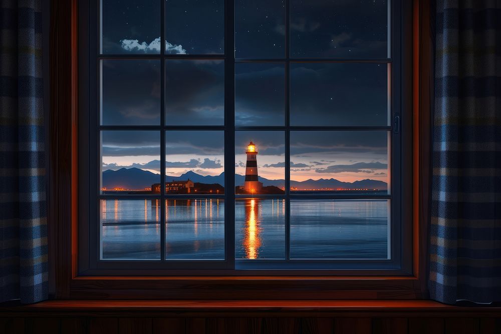 Window see lighthouse architecture building | Premium Photo - rawpixel