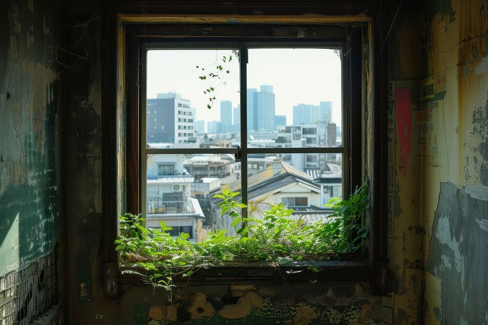 Window see cityscape house architecture | Free Photo - rawpixel