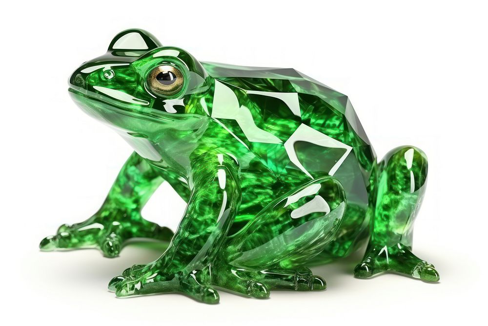 Frog shape gemstone amphibian wildlife | Premium Photo Illustration ...