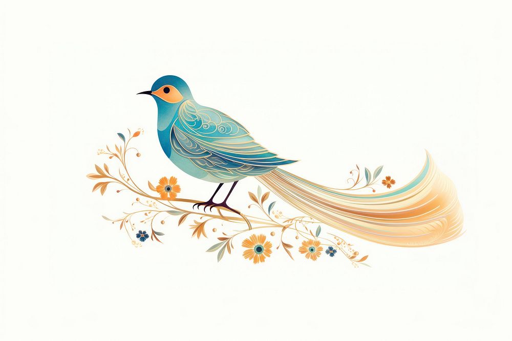 Bird pattern drawing animal | Free Photo Illustration - rawpixel