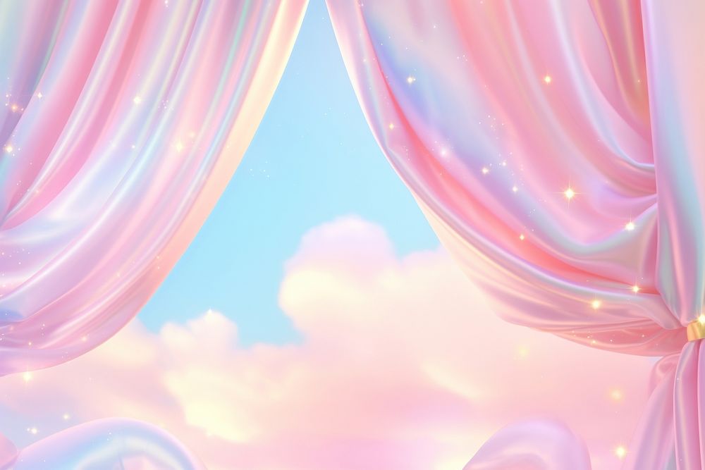 Curtain backgrounds nature pink. AI | Premium Photo Illustration - rawpixel