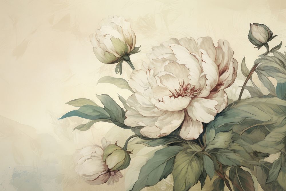 Illustration davinci flowers painting art | Free Photo Illustration ...