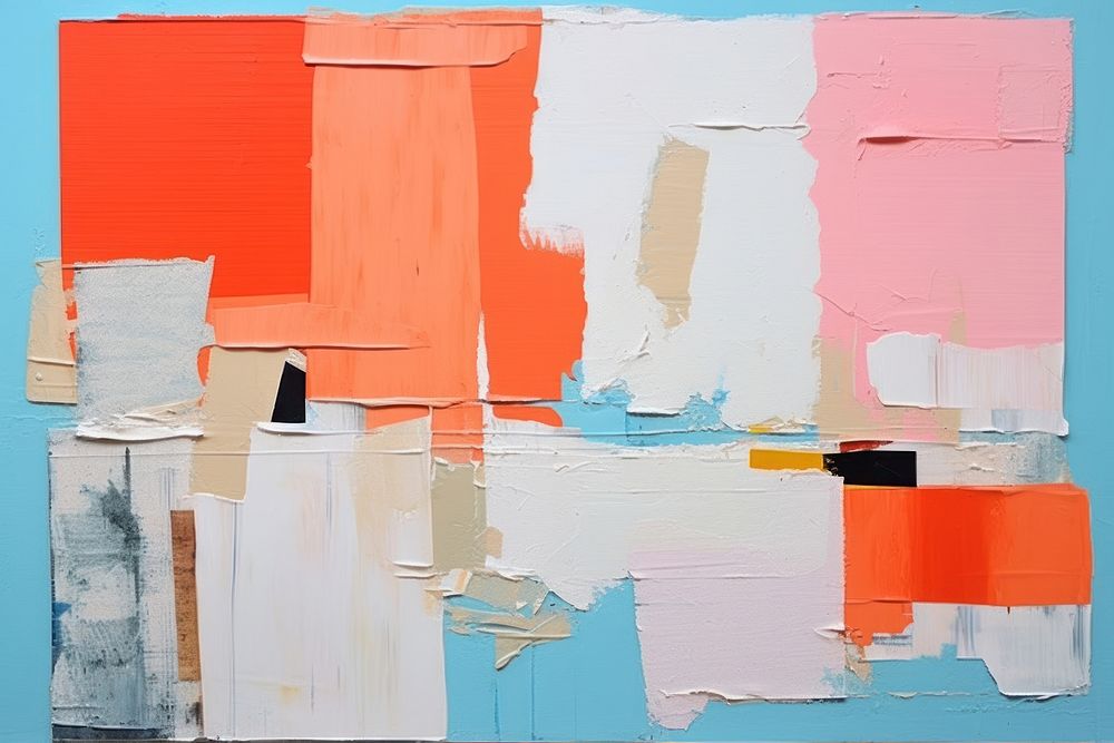 Abstract architecture ripped paper art | Free Photo Illustration - rawpixel