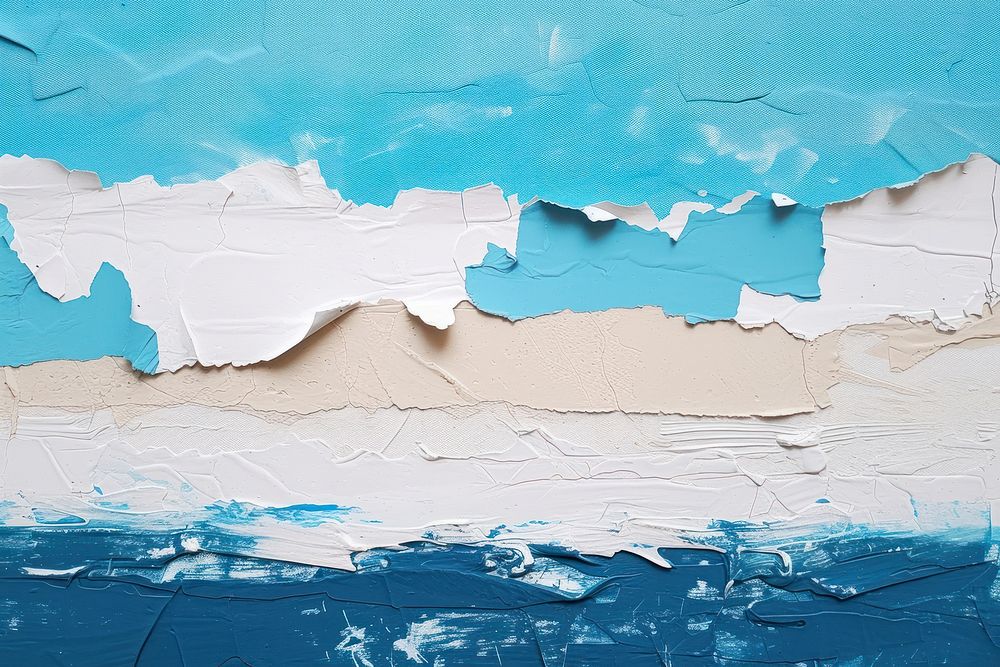 Abstract blue sky ripped paper | Premium Photo Illustration - rawpixel