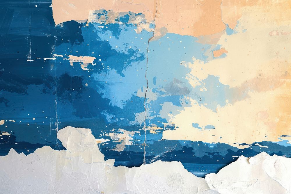 Abstract blue sky ripped paper | Premium Photo Illustration - rawpixel