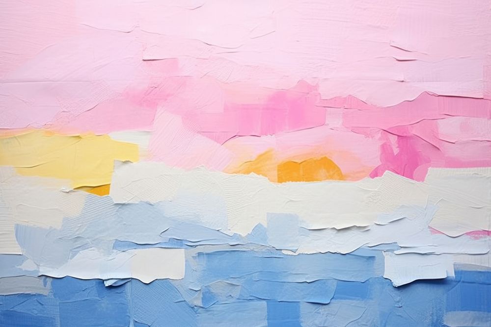 Abstract sky ripped paper collage | Premium Photo Illustration - rawpixel