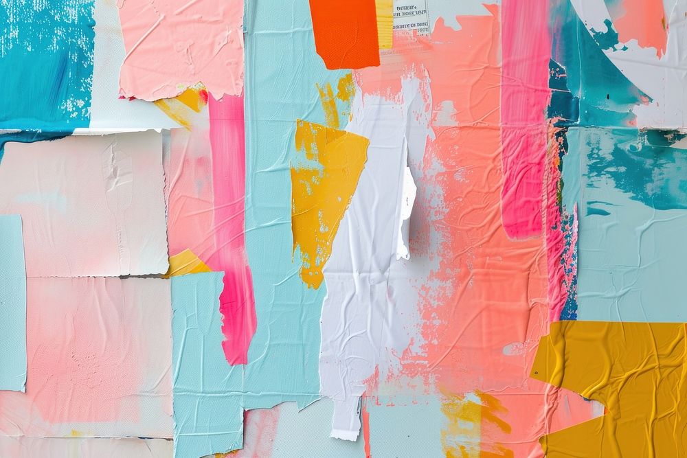 Abstract summer ripped paper art | Premium Photo Illustration - rawpixel