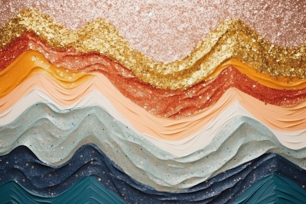 Mountain backgrounds glitter art | Free Photo - rawpixel