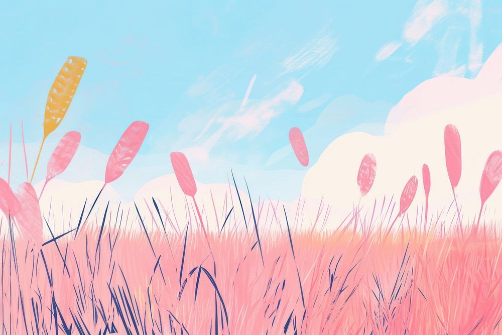 Cute Field barley illustration fireworks | Free Photo Illustration ...