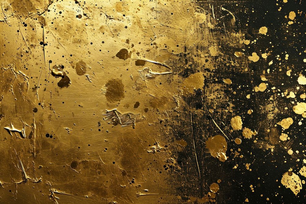 Gold foil splatter Spray paint | Free Photo Illustration - rawpixel
