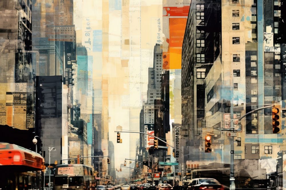A cityscape street architecture backgrounds. | Free Photo Illustration ...