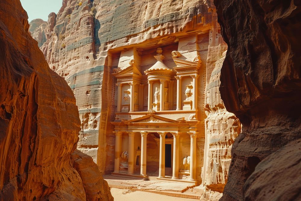 Scenery landmark petra spirituality. | Premium Photo - rawpixel