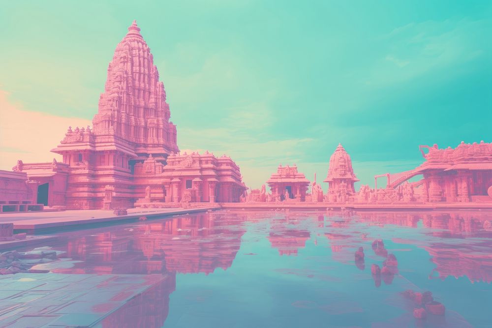 Hindu temple background landmark spirituality | Premium Photo - rawpixel