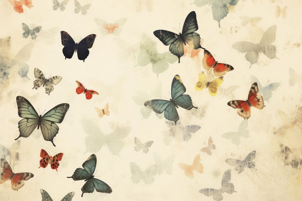 Pressed butterfly background backgrounds animal | Free Photo ...