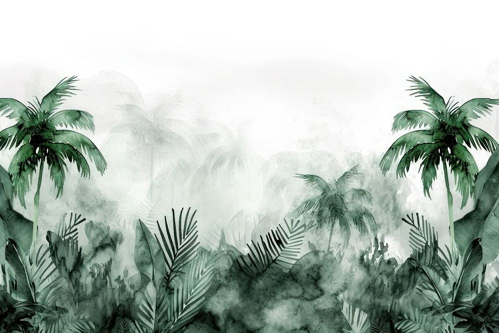 Rainforest abstract outdoors nature | Free Photo Illustration - rawpixel