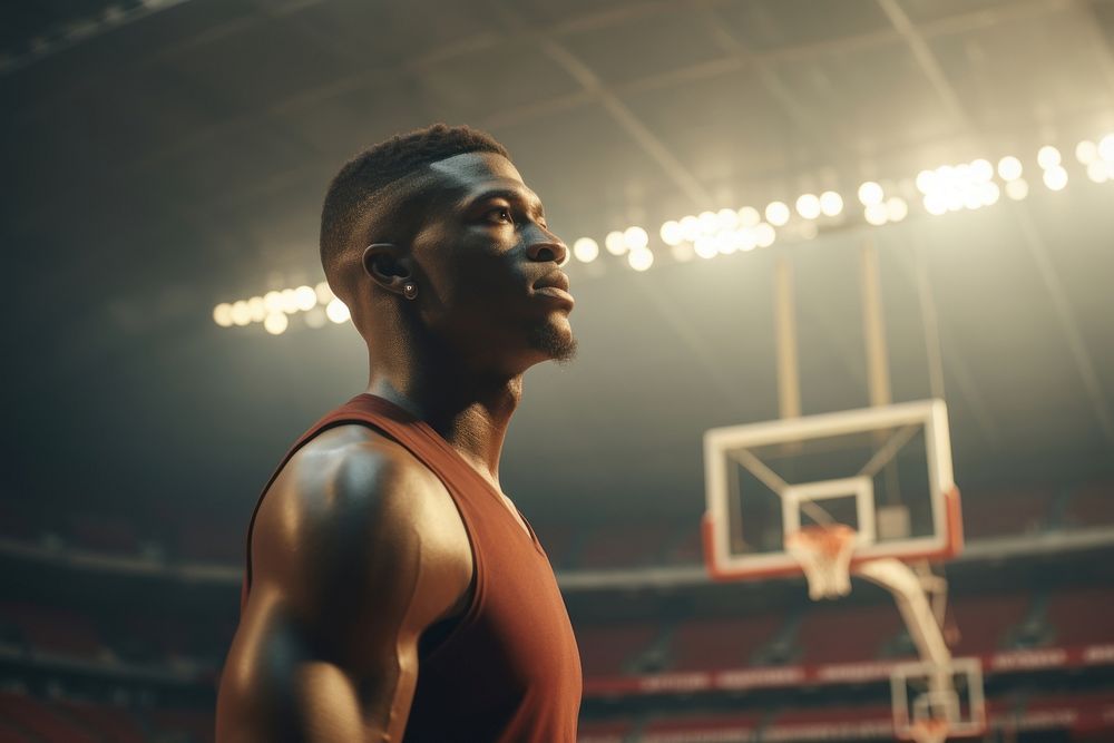 African man basketball sports adult. | Premium Photo - rawpixel
