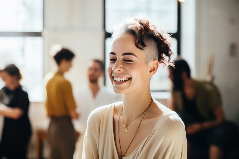 Inclusivity laughing smile adult. | Free Photo - rawpixel